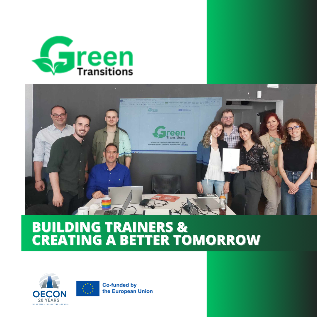 Building Trainers & Creating a Better Tomorrow | Green Transitions ...